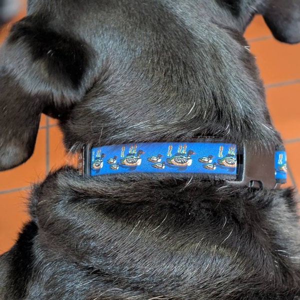 Handmade Duck Collar. Coco Collar. Green and Brown Jacquard Ribbon. for ...