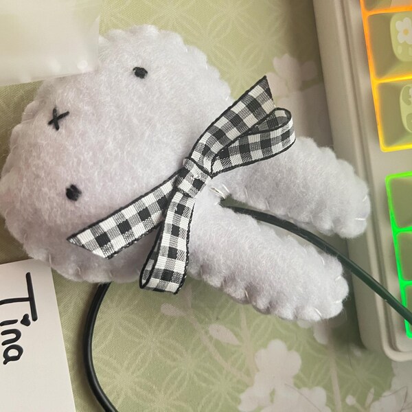 Miffy Plush Keychain/phone Charm // Bunny, Pastel, Kawaii, Soft, Easter ...