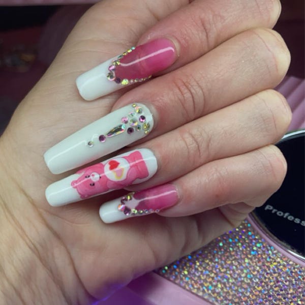 Water Slide Decals Nail Art Nails Transfers Pooh Bear Winnie Nail ...