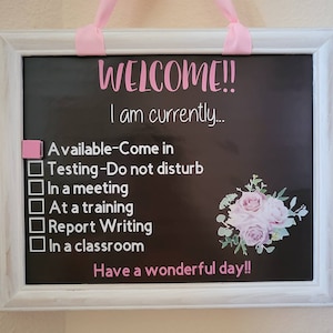 Location Door Signcustom Door Signin Class Signgone for the - Etsy