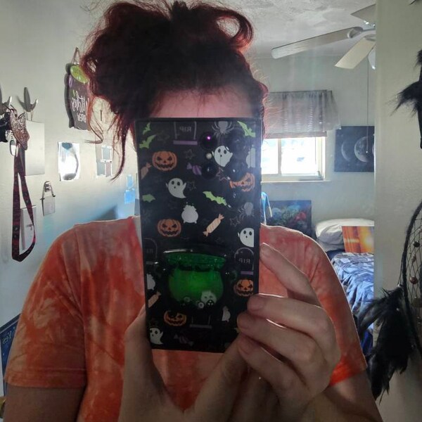 Witch Cauldron Shaker Popsocket™, Glow in the Dark Halloween Shaker ...