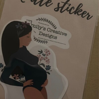Pregnancy Sticker Sheet, A4 Pregnancy Stickers, Pregnancy Tracker ...