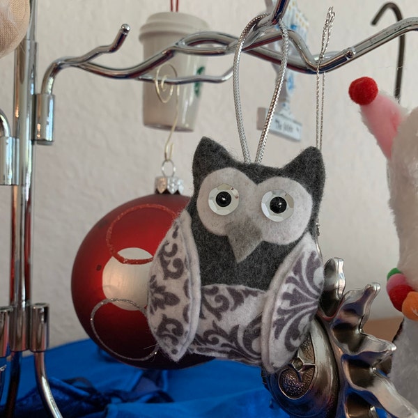 Set of 3 Handmade Felt and Sequin FISH Ornaments 3 1/2 X 2 1/2" - Etsy