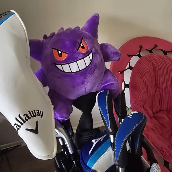Gengar Pokemon Driver Golf Head Cover - Etsy
