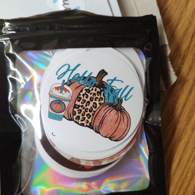 Fall Grab Bag Freshie Cardstock Circle Cutouts Car - Etsy