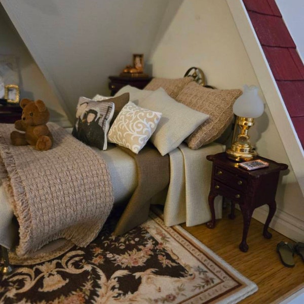 Miniature Spotlight Stage Touchless Operation With Wand 1:12 Scale Lamp ...