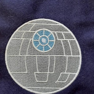 DEATH STAR EMBROIDERY Design Star Wars Embroidery Design R2D2 Darth ...