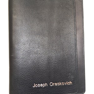 Sermon Notebook Leather, Pastor Notebook, Sermon Binder, Minister Gift ...