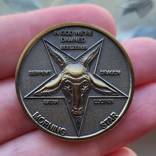 Best Seller: LUCIFER COIN, Morningstar TV Hit Series 1 1/4" , Highest ...