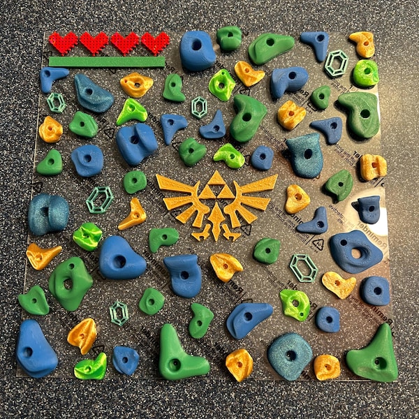 8x8 3D Printed Climbing Wall PANEL for Bearded Dragons & Other Reptiles ...