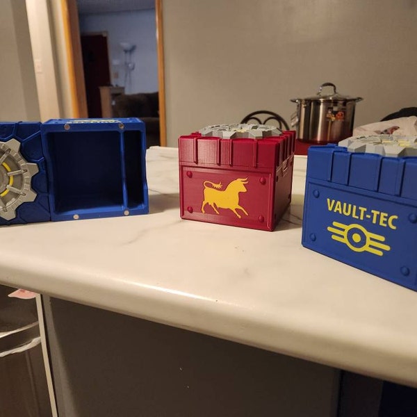 The Vault-deck! Vault-tec/fallout Deck Box| MTG Commander Deck Box - Etsy