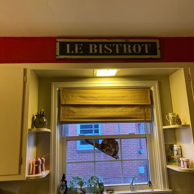 Bistro Sign, Custom Bistro Sign, Wooden Bistro Sign, Bistro Restaurant ...