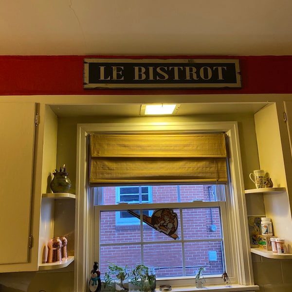 Bistro Sign, Custom Bistro Sign, Wooden Bistro Sign, Bistro Restaurant ...