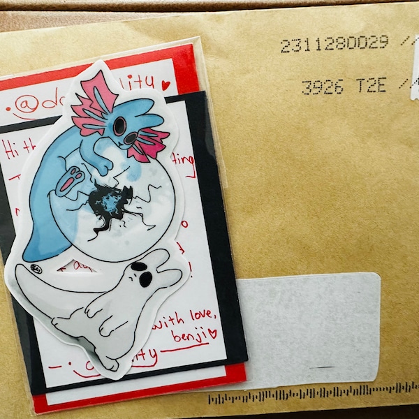 Rain World Slugcat Pairing Stickers - Etsy