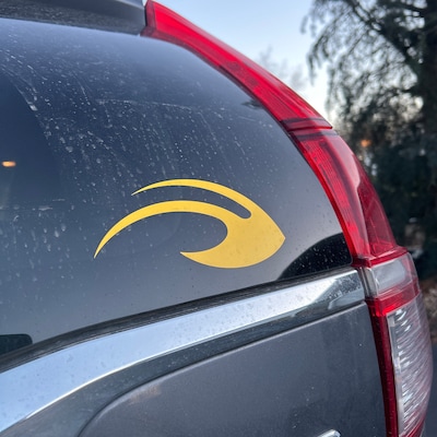 University of Michigan Wolverines Football Winged Helmet Maize 6 Car ...