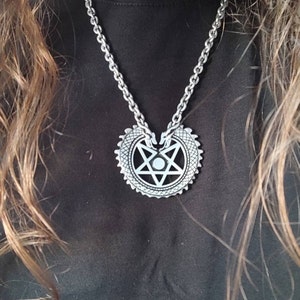 Thelemic Symbol Unicursal Hexagram Star Ring Occult | Etsy