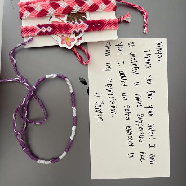 Handmade Friendship Bracelets | Bracelet Sets | Embroidery Woven ...