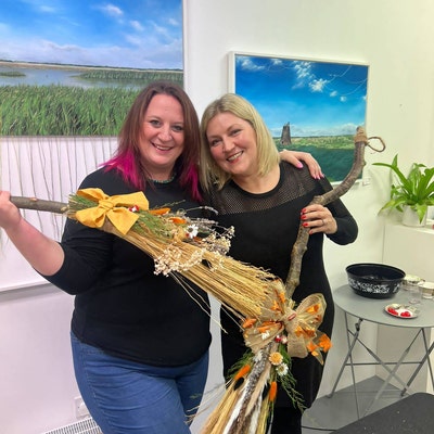 Coco Fibre 19cm/7.5inch Brush Fibre, Broom Making, Crafting, Model ...