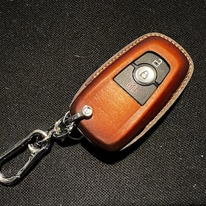 2023 2024 Mini Cooper S JCW Key Fob Cover, Leather Key Case for Keyless ...