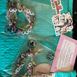 Handmade Taylor Swift Reputation Bracelet / Eras Tour Friendship ...