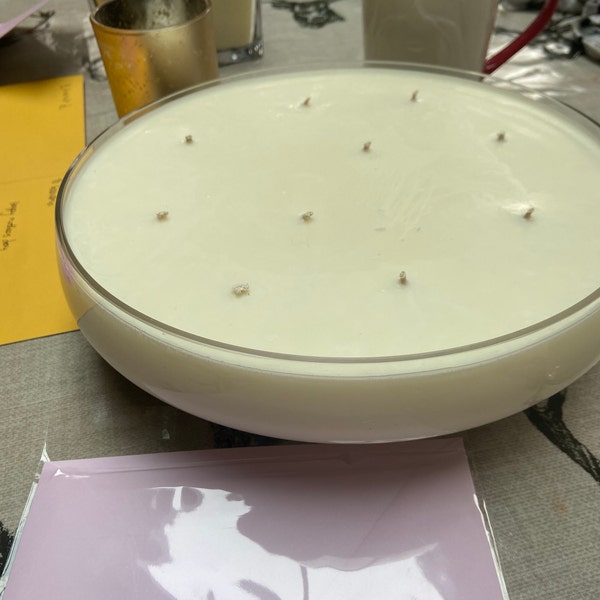 Extra Extra Large Candle | 10 Wick | Super Size | Table Centrepiece | Weddings | Events | Extra ...