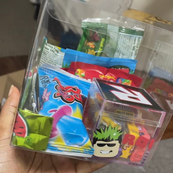 Gamer Boy Character Party Favor Candy Container 2"x2" (set of 5) - Etsy
