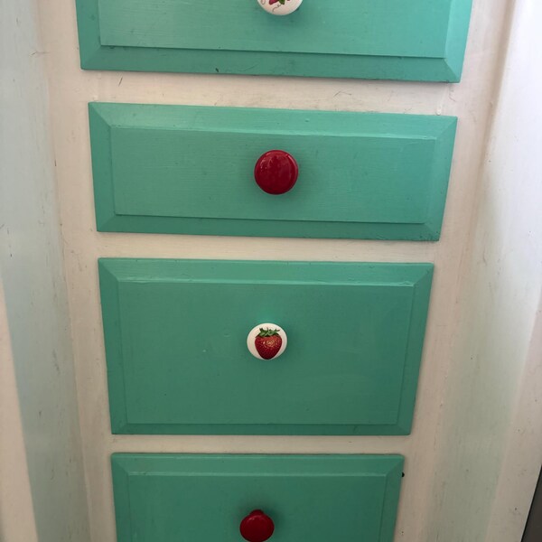 Set of 50 - Chickens Hens Roosters Chicks Ceramic Drawer Pull Cabinet ...