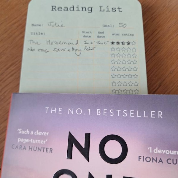 Book Notes Bookmark - Etsy