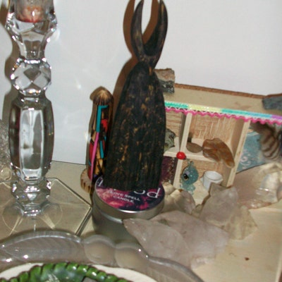 Druid/ God Lugh Statue/ Wooden Figure of Celtic God/ Altar - Etsy