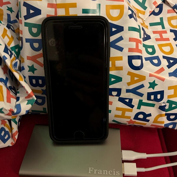 Personalised Black Power Bank Charger | Logo & Text Laser Engraved ...