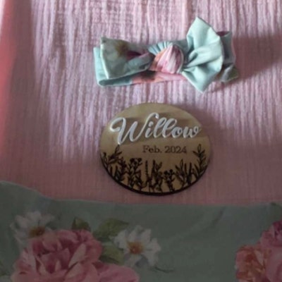 SVG File Hello World Card Baby Birth Milestone Card Digital Cut File ...