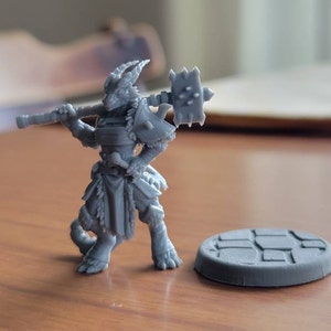 Lionfolk Female Cleric Dnd Inspired Fantasy Dnd Tabletop RPG Mini Great ...