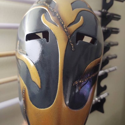 Temple Guard Mask a Battle Damaged. Jedi Temple Helmet. Jedi Mask ...