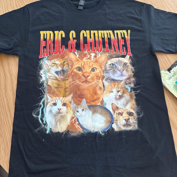 Personalized Bootleg Rap Retro Tee, Customize Your Girlfriend Boyfriend ...