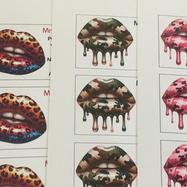 Spider Lips PNG, Spooky Lips Dtf Design, Halloween Clipart, Creepy ...