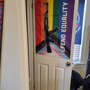 Gun Rights ARE Minority Rights Flag Decal/sticker Color | Etsy