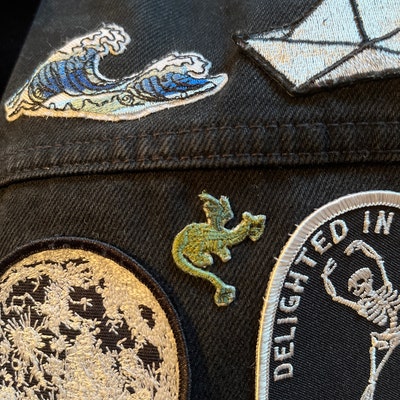 Tiny Turtle Patch Turtle Iron-on Patch - Etsy