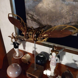 Mechanical Dragonfly Mutant Sci-fi Fantasy Figurine 3D Robot - Etsy