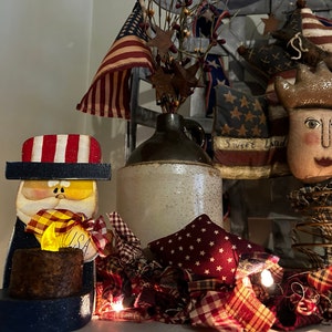 Uncle Sam Ornament. Cute Decoration for Summer Patriotic - Etsy