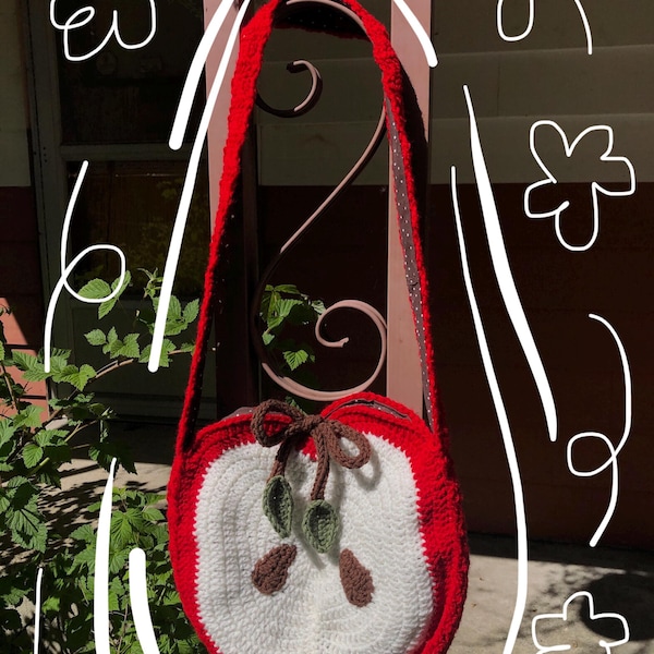 Apple Bag Crochet Pattern - Etsy