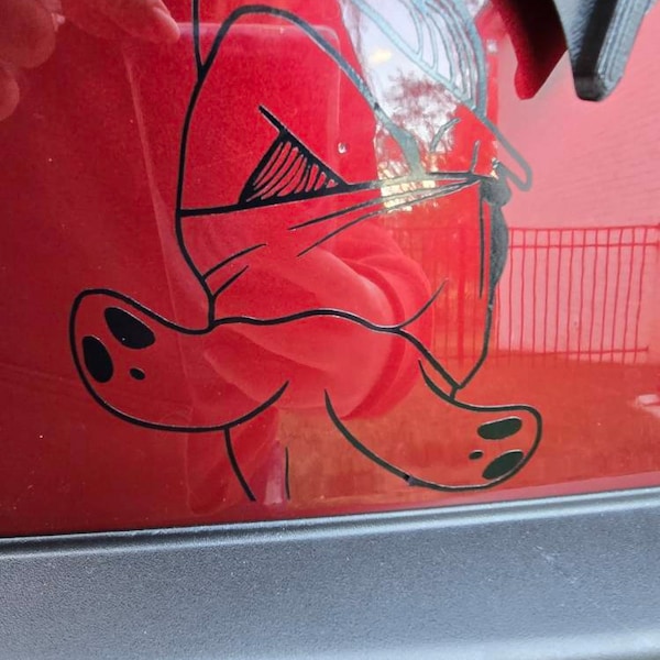 Onibaba Demon Mask Vinyl Decal - Etsy