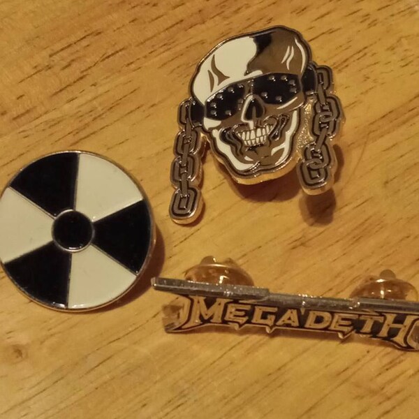 Megadeth - Enamel Pin Set - Etsy