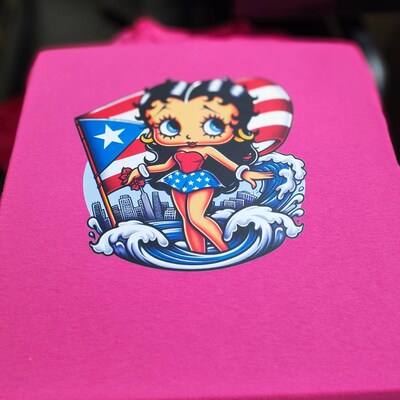 Puerto Rican Betty Boop, Betty From Puerto Rico, PNG of Betty, Female ...