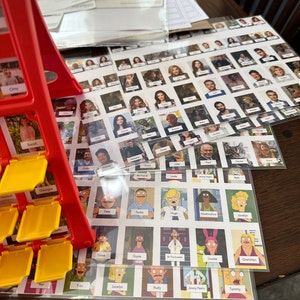 Custom Editable Guess Who Printable Guess Who Editable Guess Who ...