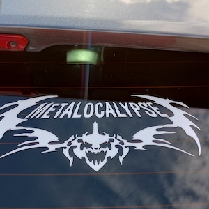 Misfits OUTLINE No Word Decal Sticker Car Mirror Laptop Punk Window ...