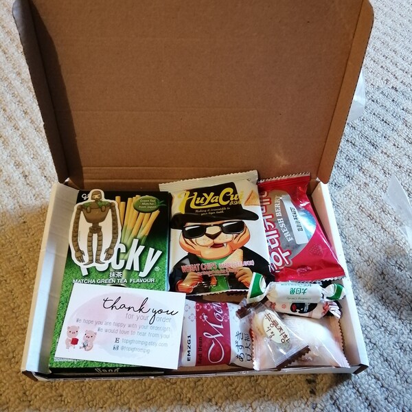 Unique Cute Korean Japanese Letterbox Gift, Hug in A Box, Birthday ...