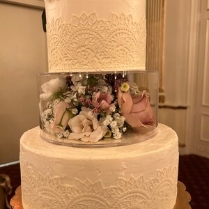 6 Round Cake Separator Metallic Gold/metallic - Etsy