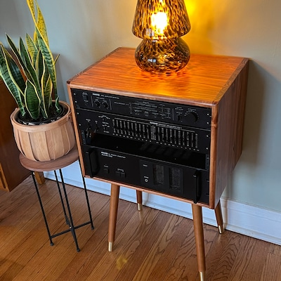 8U Studio Rack 15 Depth Solid Wood Customizable - Etsy