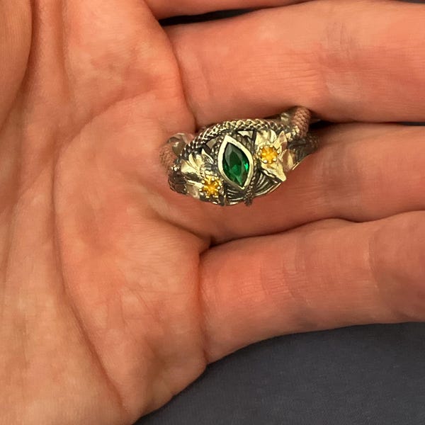Lords Ring, Seven Rings, Dwarf Ring, Mythology Ring, Ornament Ring ...