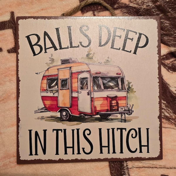 Thou Shall Not Poop in the Camper, Camper Decor, Rv Gift, Rv Decor ...